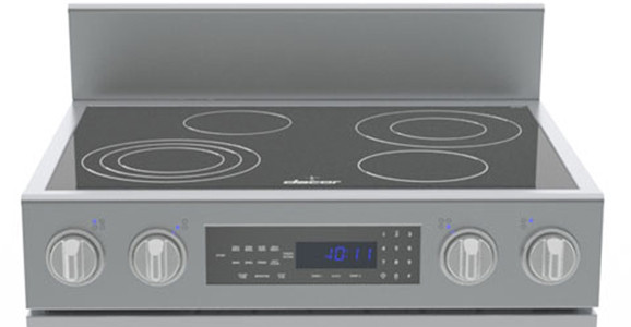 Dacor DR30EFS 30 Inch Freestanding Electric Range with 4.8 cu. ft ...
