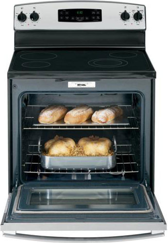 GE JB630DFWW 30 Inch Freestanding Electric Range with 4 Smoothtop ...