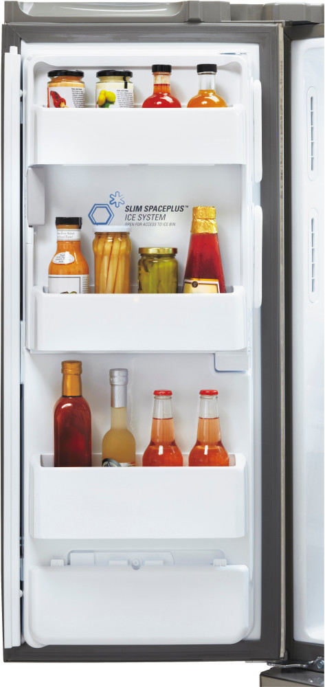 LG LFX25973ST 36 Inch French Door Refrigerator with 24.7 cu. ft ...