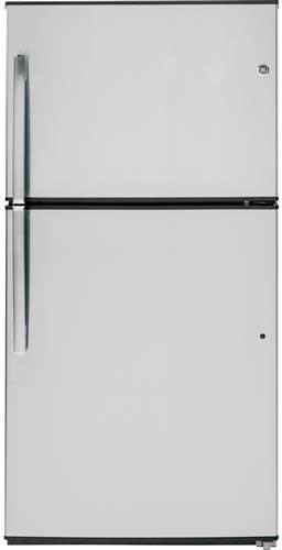 GE GTE21GSHSS 33 Inch Top-Freezer Refrigerator with 21.2 cu. ft ...